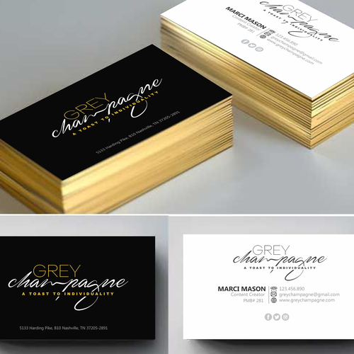 Blogger Business Card | Business card contest