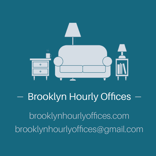 create a modern, pretty and hip logo for our hourly office rental space ...