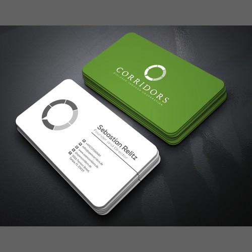 Modern business card for NGO; Logos available | Business card contest