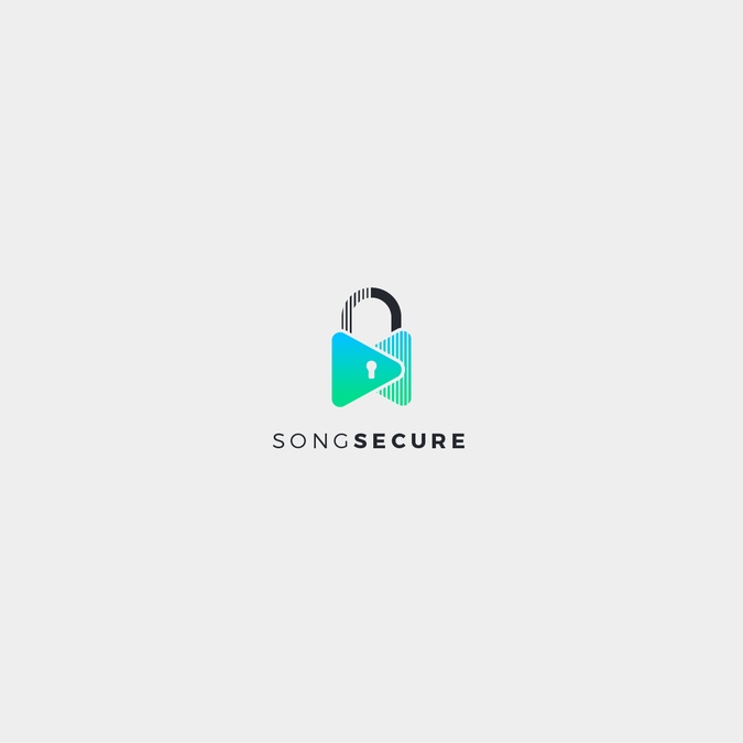 SongSecure - copyright protection app for musicians (logo/icon design ...