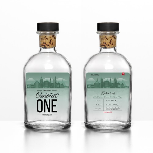 Designs | Fantastic Swiss Gin needs a cool label | Product label contest