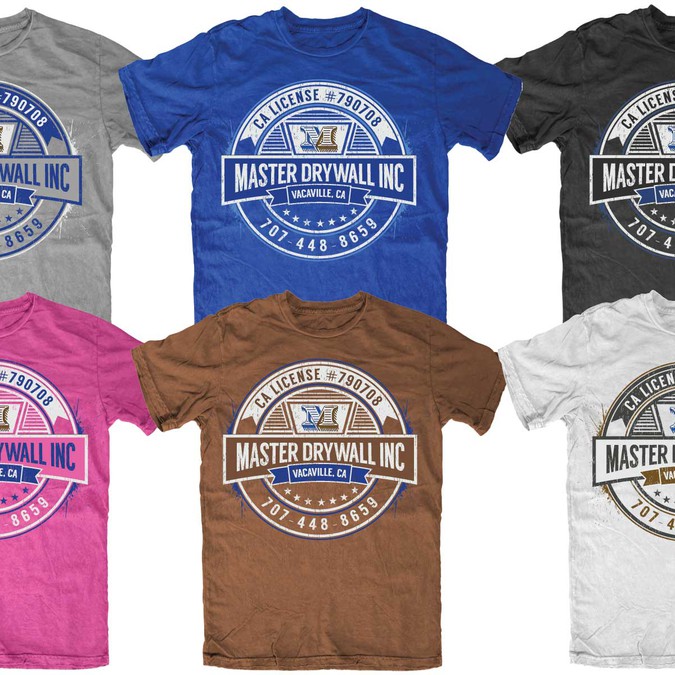 Create a construction t-shirt for company safety awards. | T-shirt contest