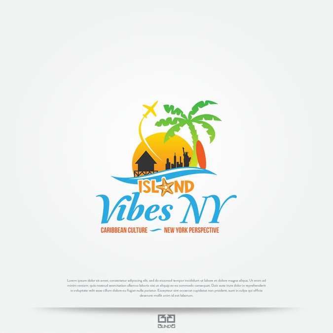 Design a modern logo for show called "Island Vibes NY" | Logo design ...