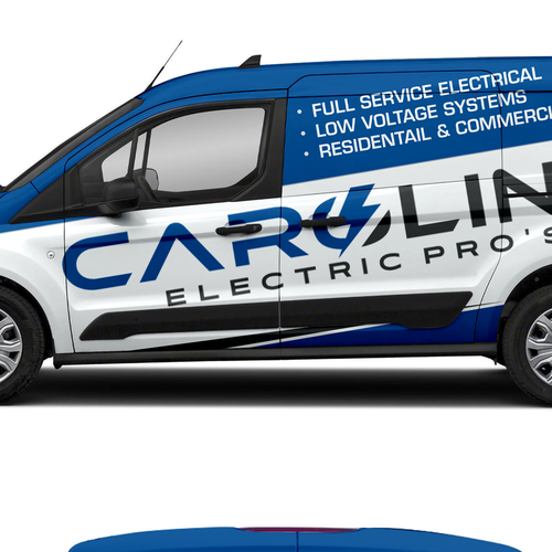 Designs | Van Wrap for Electrical Contractor | Car, truck or van wrap ...