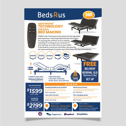 Designs | Update of Bedding Brochure | Postcard, flyer or print contest