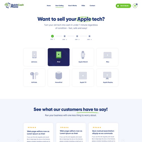 Designs | Quick & easy to use website that looks reliable & trustworthy ...