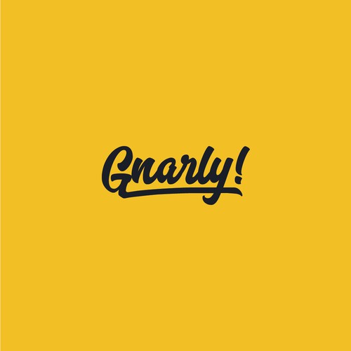 A creative eye-catching logo is needed for a Gnarly! brand.👊🙏 | Logo ...