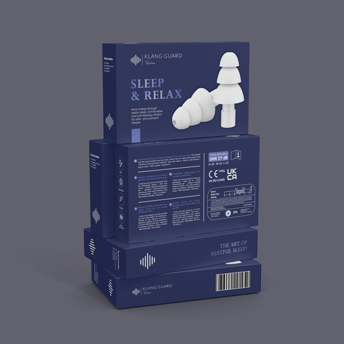 Designs | Premium In-Ear Hearing Protection Packaging Design for German ...