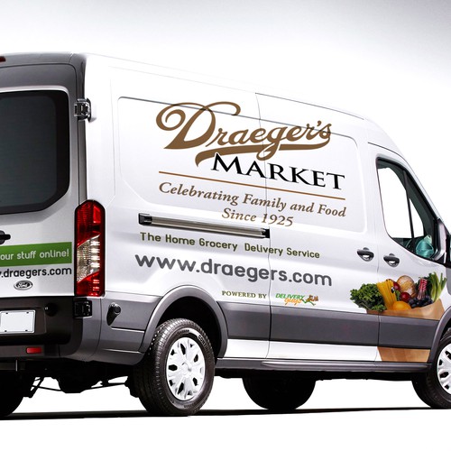Grocery Delivery Van Design | Car, truck or van wrap contest