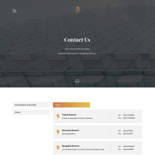 Holding Company Website Redesign | Web page design contest