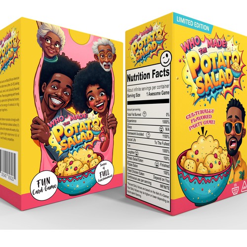 Designs | Design a Fun & Soulful Box Cover for Our Card Game: ‘Who Made ...
