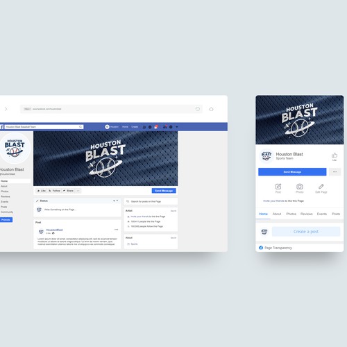 Designs | Logo for a youth baseball team- Houston Blast | Logo & brand ...