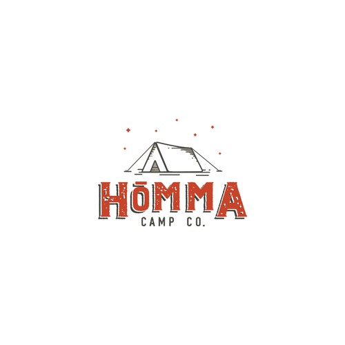 Homma Camp Co. : Vintage + Classic Camp-Inspired Logo | Logo design contest
