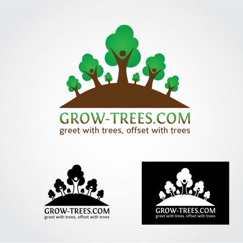 Vibrant, High Impact Logo for a Tree Planting Website | Logo design contest