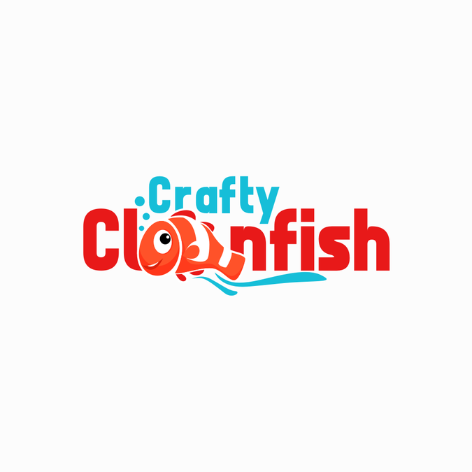Create a catchy logo for Crafty Clownfish brand | Logo design contest