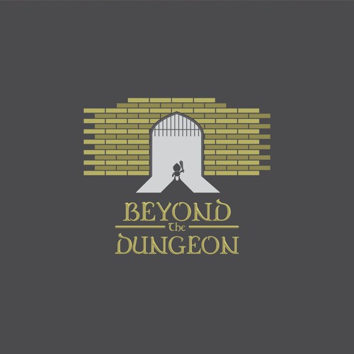 Designs | Lettering and dungeon entrance for comic and game store ...