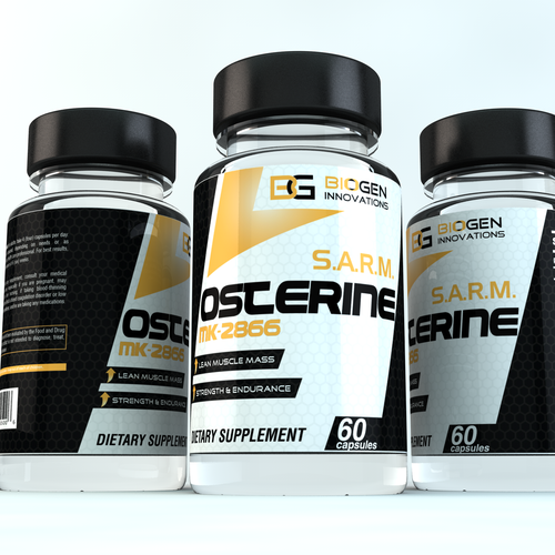 Test booster label for Sports Nutrition Company | Product packaging contest