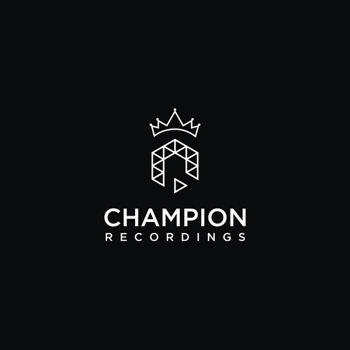 Design a modern powerful logo for Champion Recordings | Logo design contest