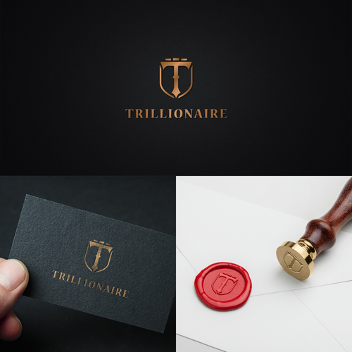 Luxurious gold crest logo | Logo design contest