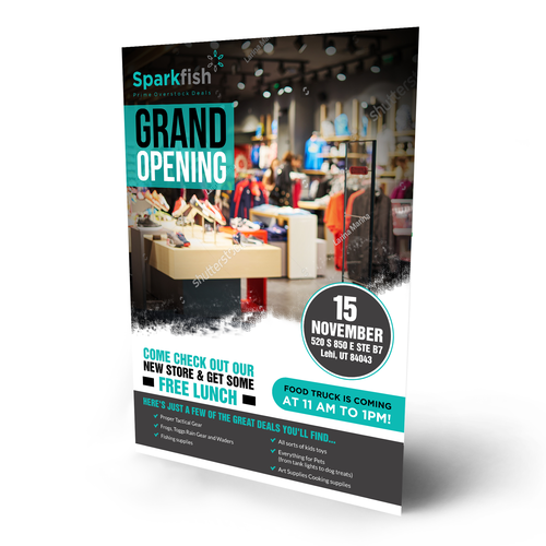 Liquidation Store Grand Opening Flyer | Postcard, flyer or print contest