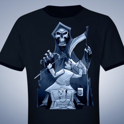 Doctor vs Death | T-shirt contest