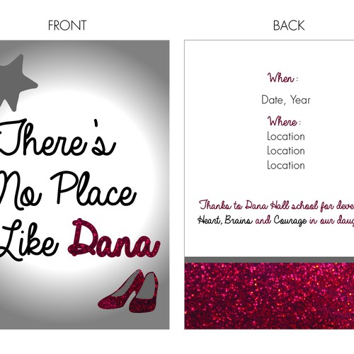 Designs | Help Dana Hall School with a new card or invitation | Card or ...