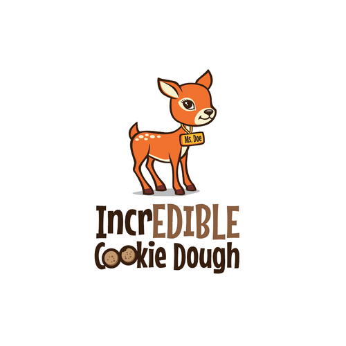 Design a cute and catchy logo for Incredible Cookie Dough | Logo ...