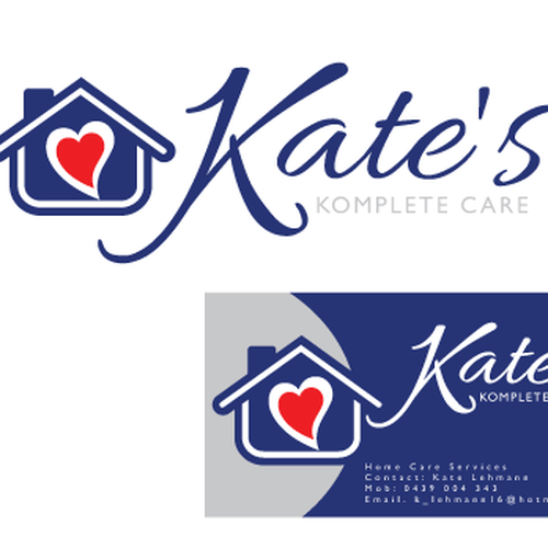 Designs | Kate's Komplete Care needs a new logo and business card ...
