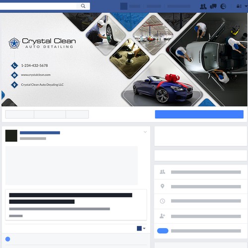 Design a Facebook Cover & Profile Graphic for Auto Detail & Vehicle ...