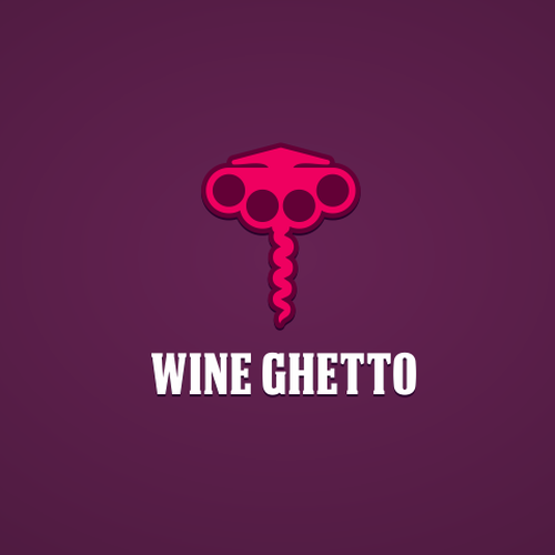 Create a caturing memorable logo for the Wine Ghetto | Logo design contest