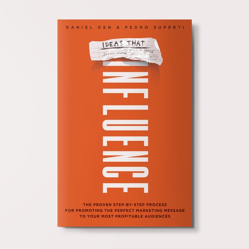 Designs | "Ideas That Influence" Book Cover | Book cover contest