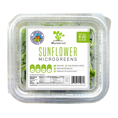 DESIGN a Professional Label for Microgreens | concurso Rótulo