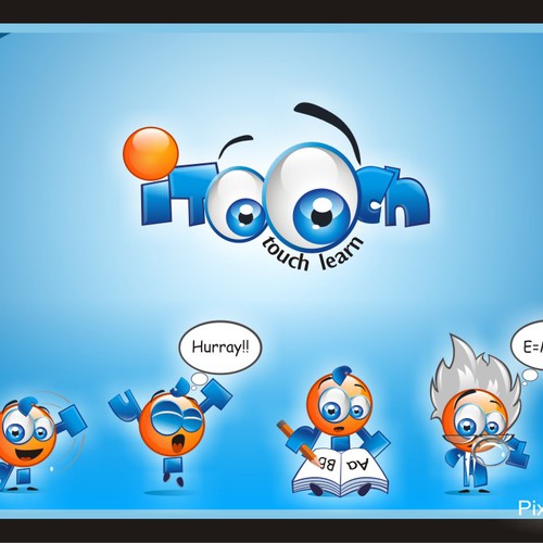 Designs | Character for animation cartoons for an iPad education game ...