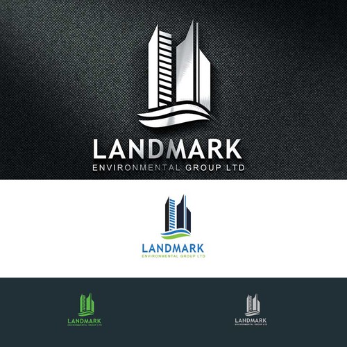 create a clever and iconic brand for Landmark Environmental Group ...