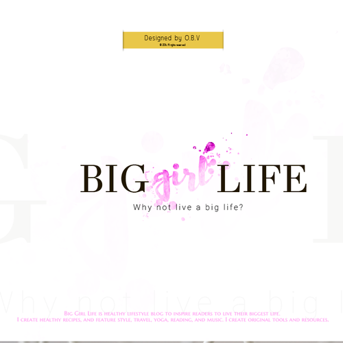 Create a healthy lifestyle blog logo to set my brand apart from the ...