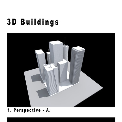 Quick N Easy 3D Buildings Please : ) | Illustration or graphics contest
