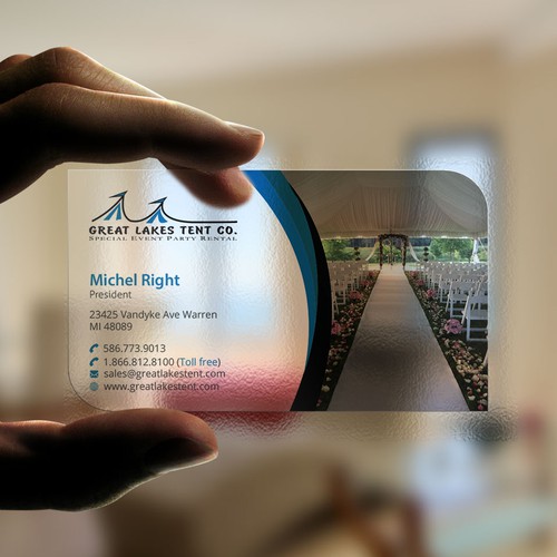Creative Elegant Business Card for Special Event Rental Co. | Business ...