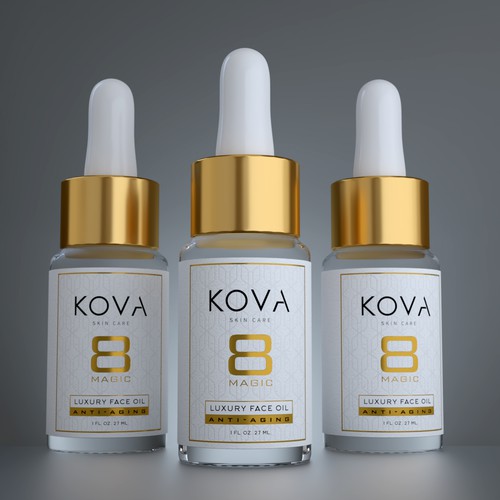 Designs | Design for a luxury face oil label | Product label contest