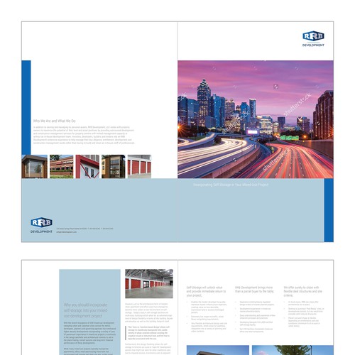 Real estate developer needs marketing brochure | Brochure contest