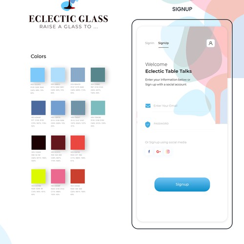 Designs | Fun Table Topics App | App design contest
