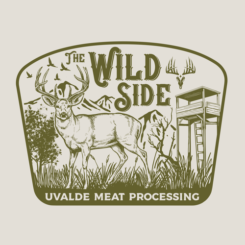 Designs | Cool hunting design for Wild Game Processing in South Texas ...