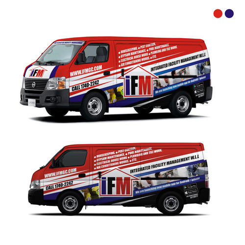 CREATIVE DESIGN FOR VAN (QUICK HOME MAINTENANCE TEAM)) | Car, truck or ...