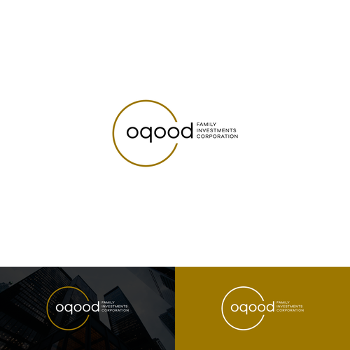 Designs | Oqood branding project - Arabic and English text version logo ...