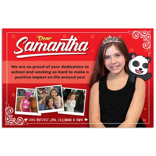 Designs | Vibrant and Fun Student Dedication Page | Other design contest