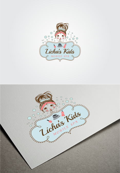 Create an Unique FUN and Girly Glamorous Kids Mobile Spa Logo | Logo ...