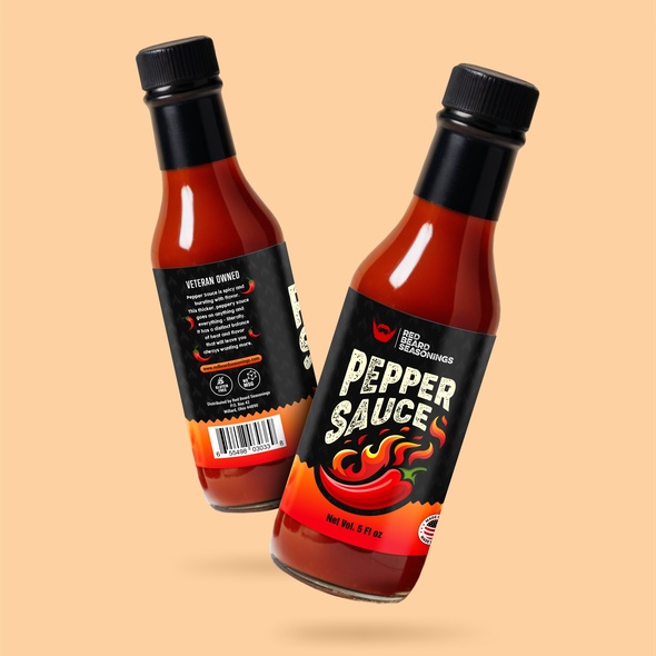 Sauce Label Ideas - 89+ Best Sauce Label Designs In 2024 | 99designs
