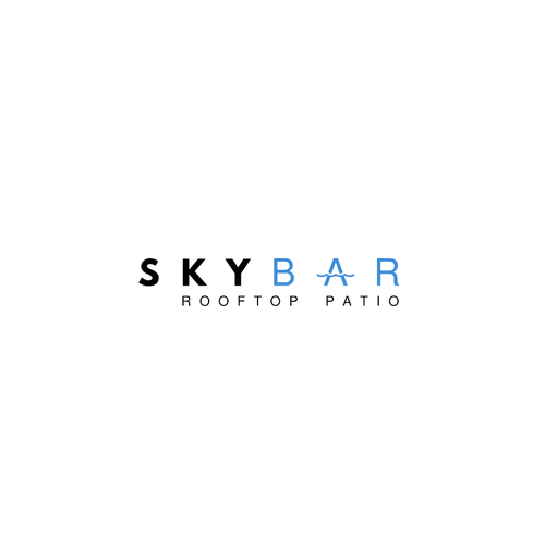 Designs | Design a modern Rooftop Patio Logo: SKYBAR (we don't serve ...