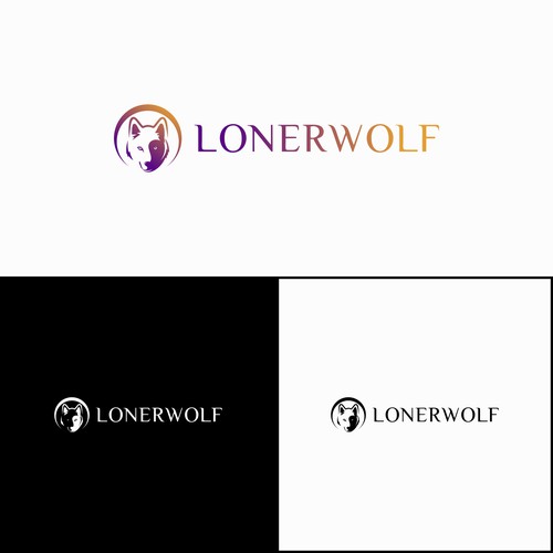 Designs | Wolf Sun/Moon Logo For Spiritual Website | Logo design contest