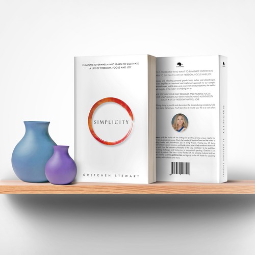 Design a bold, minimalistic, innovative and abstract cover for my book ...