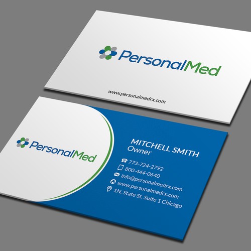 Business Card Design for Pharmaceutical Network | Business card contest